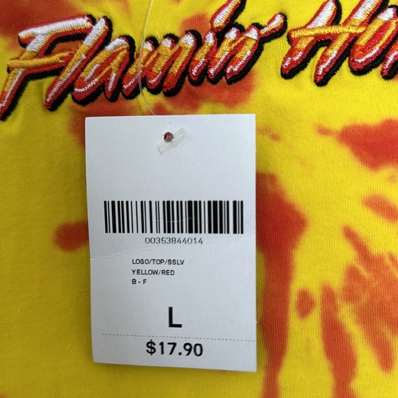 Forever 21 | Tops | Flamin Hot Cheeto Tie Dye Crop Top | Poshmark